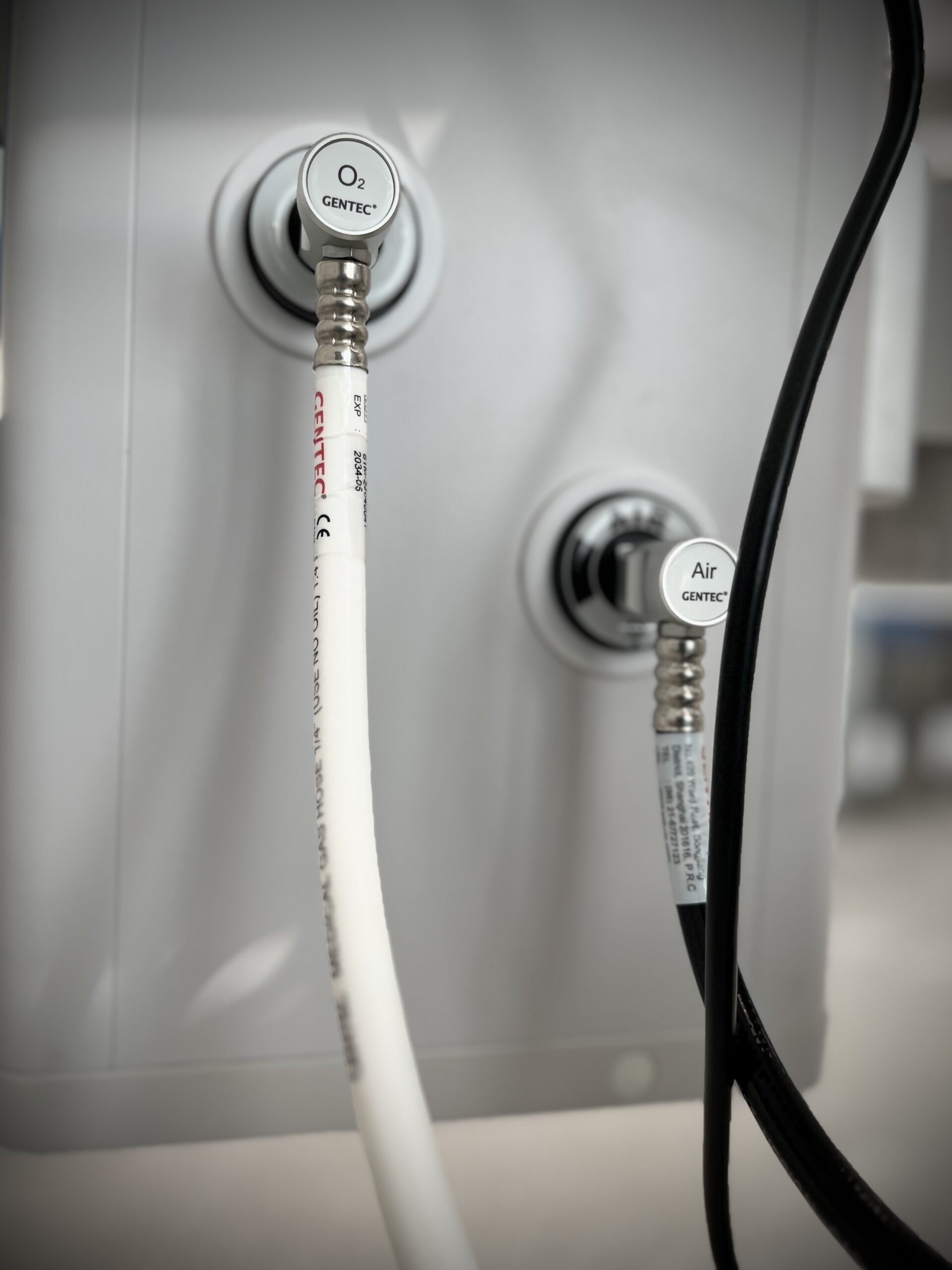 Oxygen/compressed air/system gas extraction - VAS Int